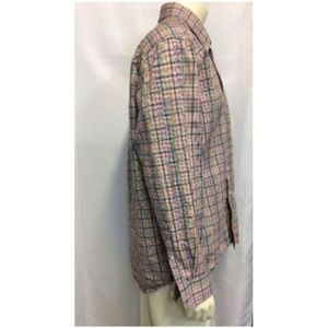 Alan Flusser | Shirts | Alan Flusser Plaid Dress Shirt Long Sleeve | Poshmark